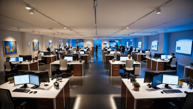 call center office design